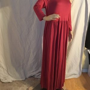 Isaac Liev | Dresses | Nib Isaac Liev Cold Shoulder Dress Dark Red Xl ...